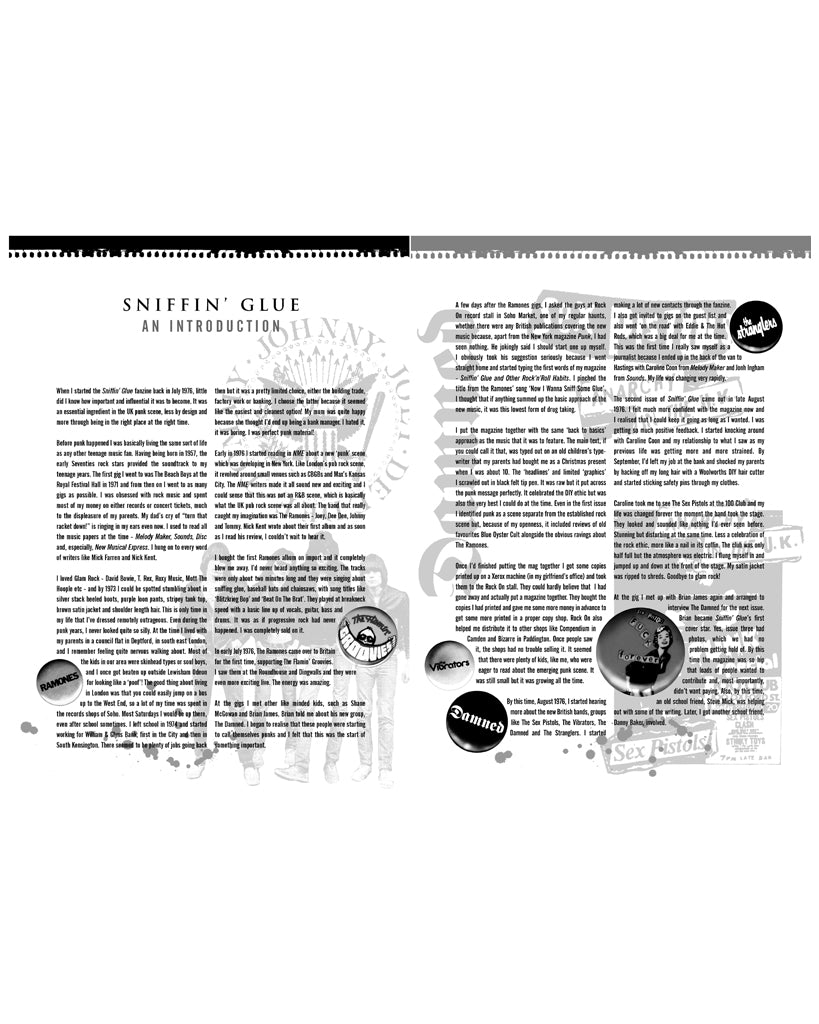 SNIFFIN' GLUE: And Other Rock ‘n’ Roll Habits – Oi Oi The Shop